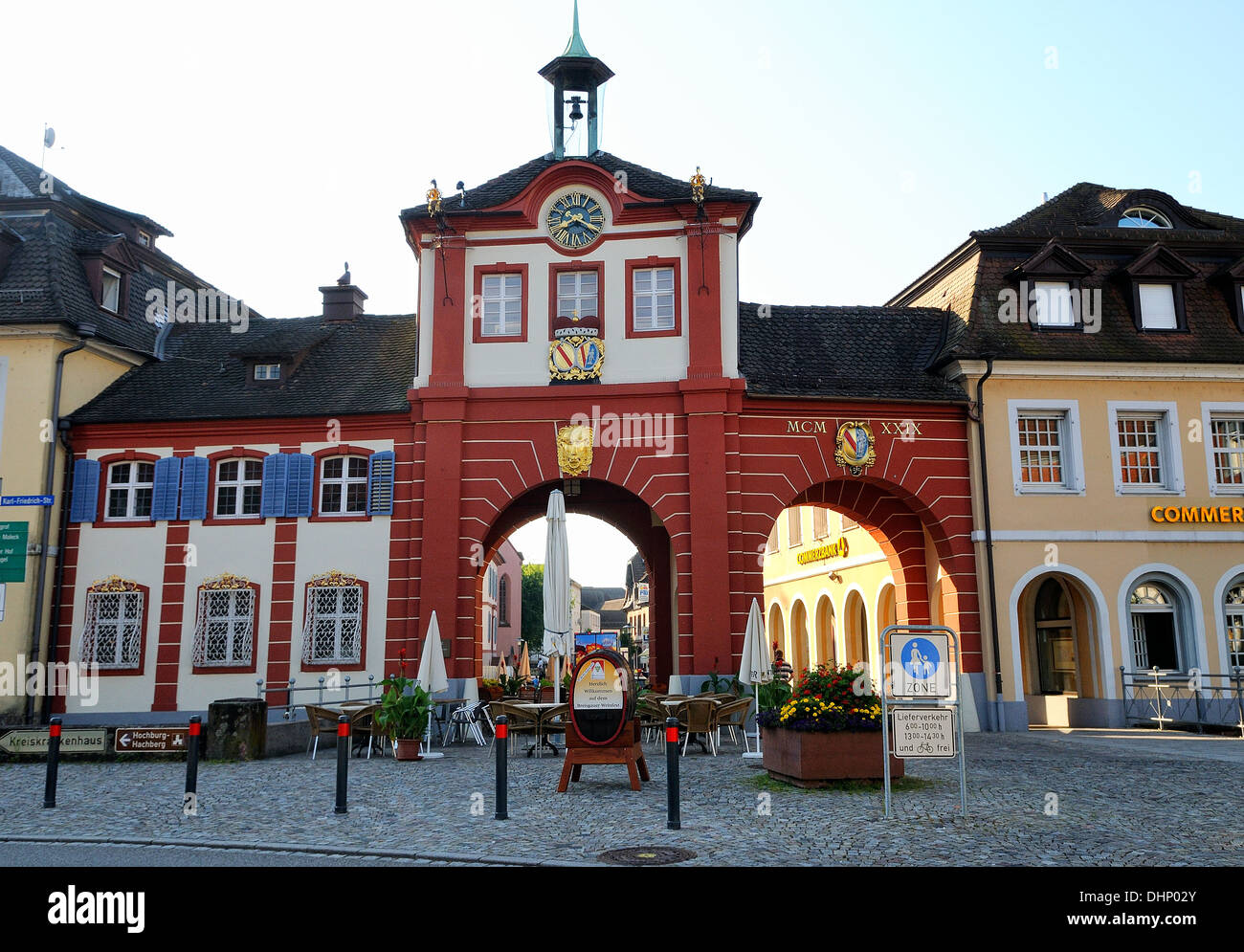 City Gate in Emmendingen Germany Stock Photo - Alamy