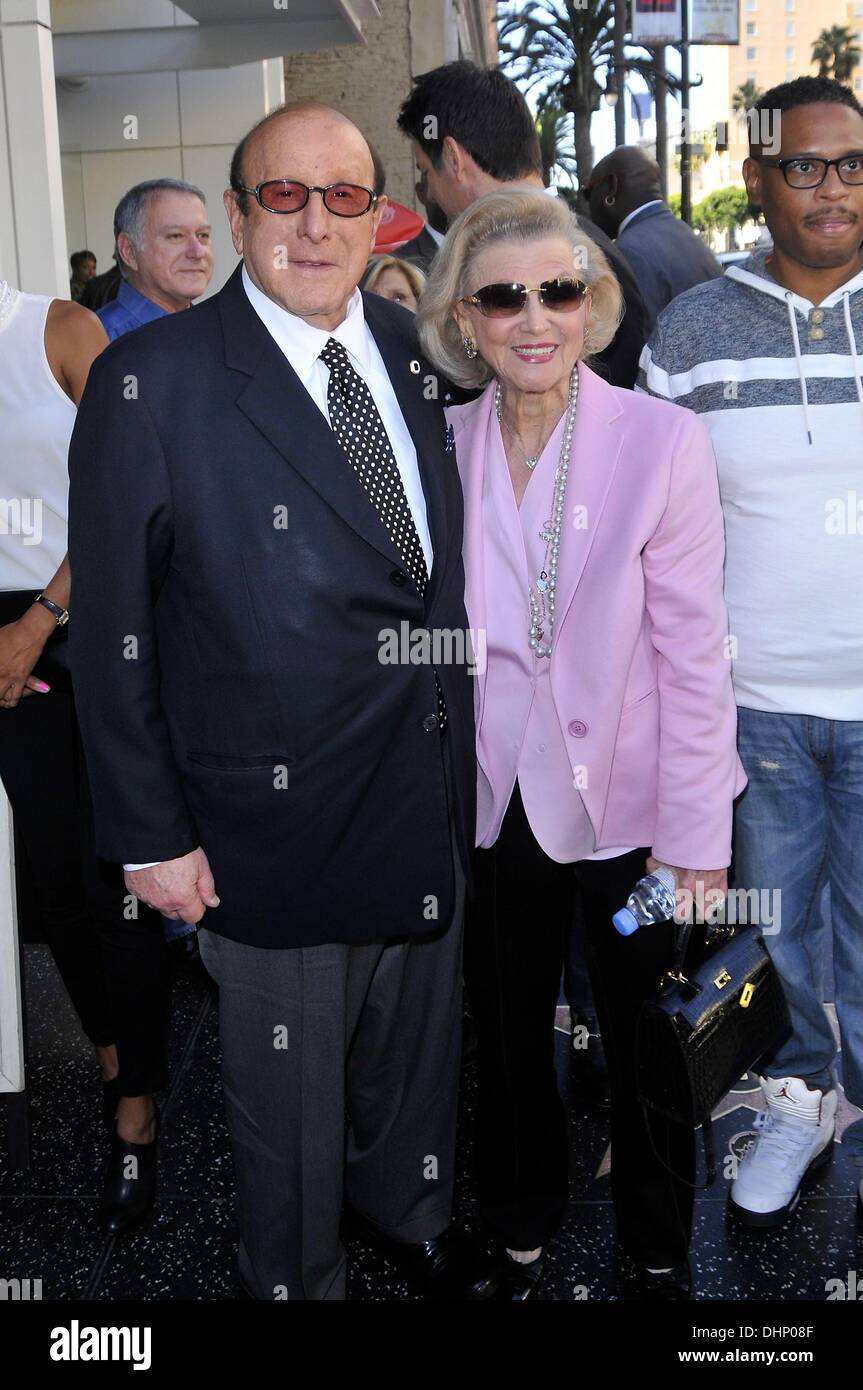 Los Angeles, CA, USA. 13th Nov, 2013. Clive Davis, Barbara Davis at the ...