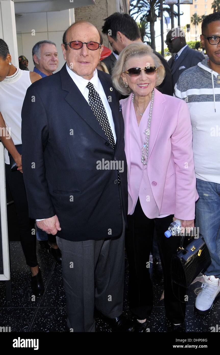 Los Angeles, CA, USA. 13th Nov, 2013. Clive Davis, Barbara Davis at the ...