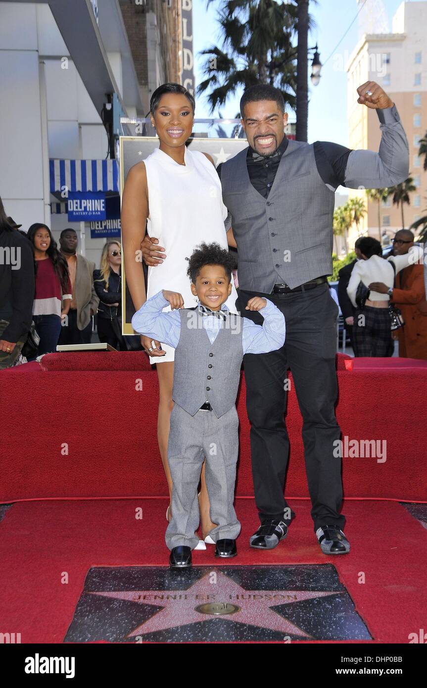 Los Angeles, CA, USA. 13th Nov, 2013. Jennifer Hudson, David Otunga Jr ...
