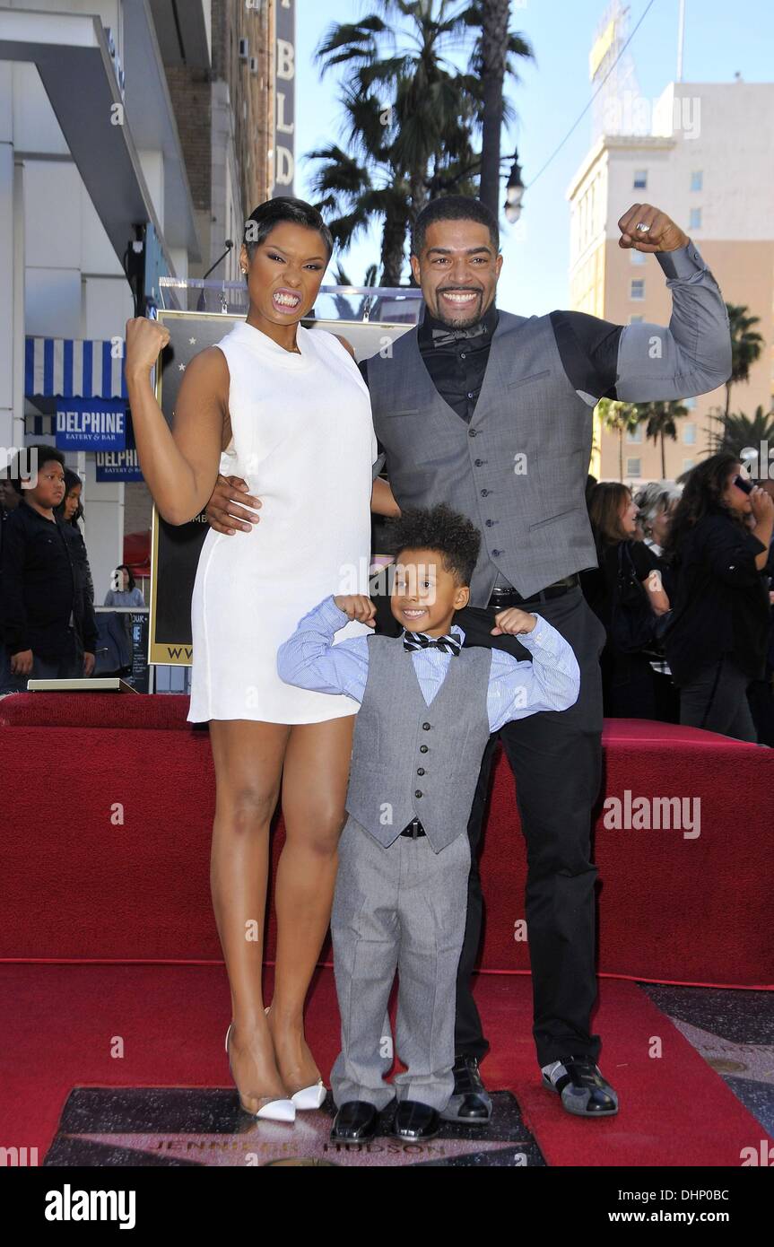 Los Angeles, CA, USA. 13th Nov, 2013. Jennifer Hudson, David Otunga Jr ...