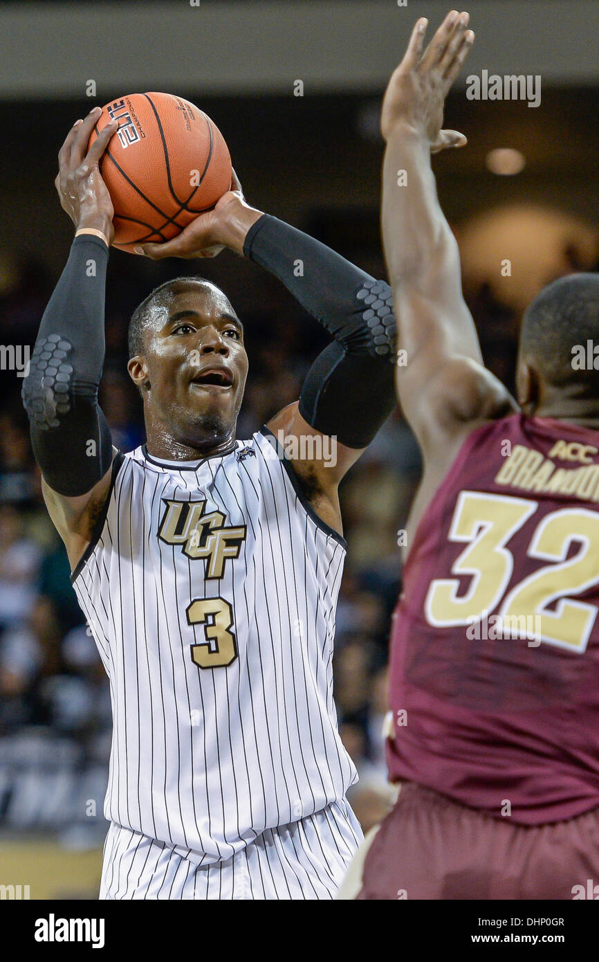 - Orlando, FL, U, . 13th Nov, 2013. S: FSU guard Montay Brandon (32 ...