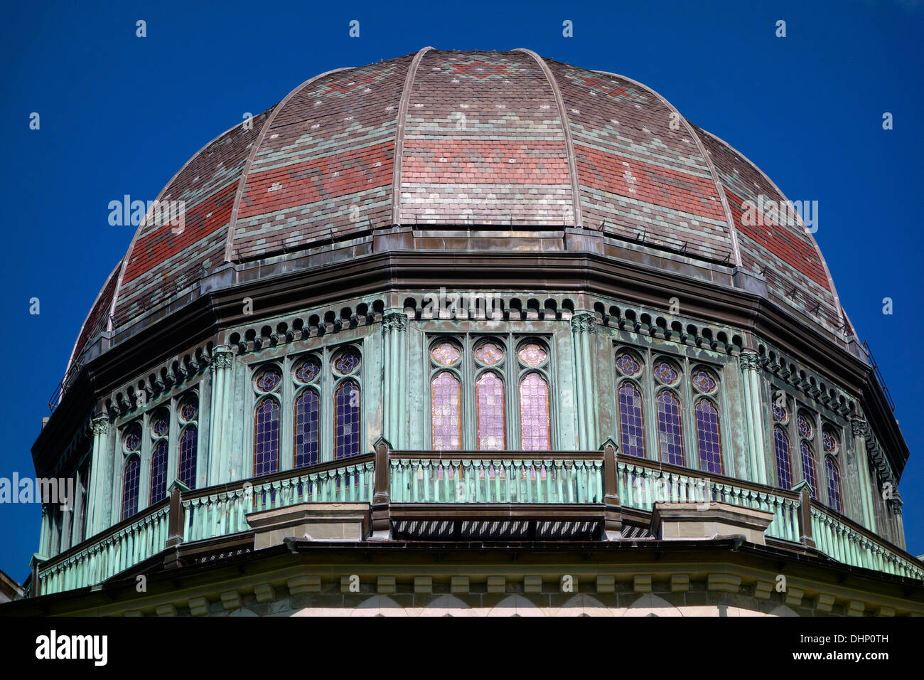 Nott memorial building at Union College in Schenectady NY Stock Photo ...