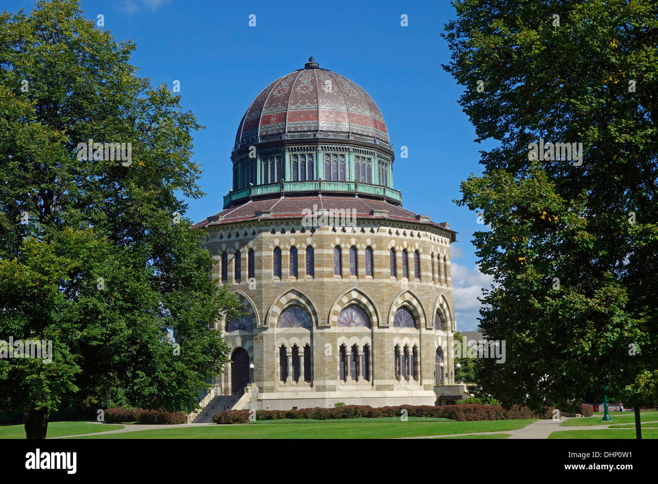 Nott memorial building at Union College in Schenectady NY Stock Photo ...