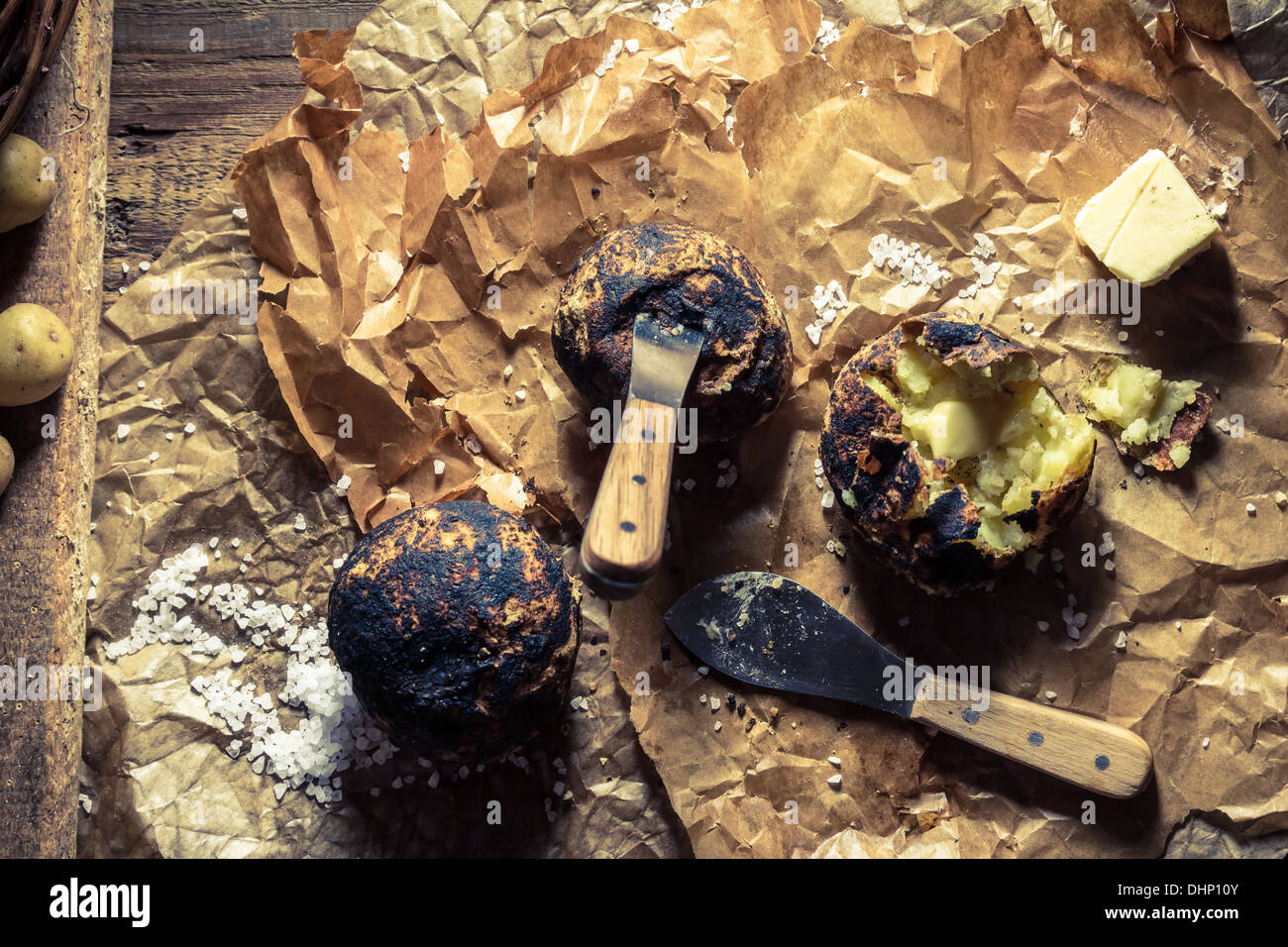 Jacked potatoes hi-res stock photography and images - Alamy