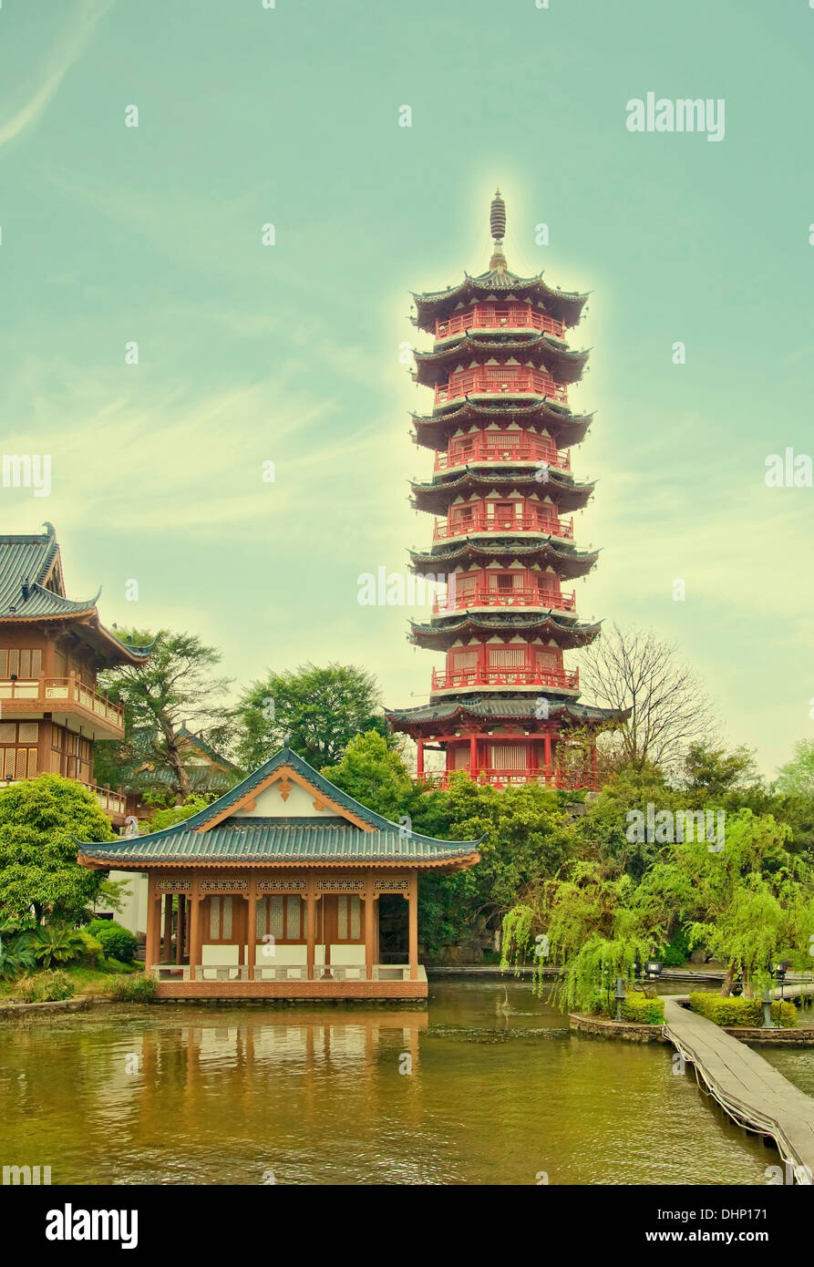 Chinese sign for sky hi-res stock photography and images - Alamy