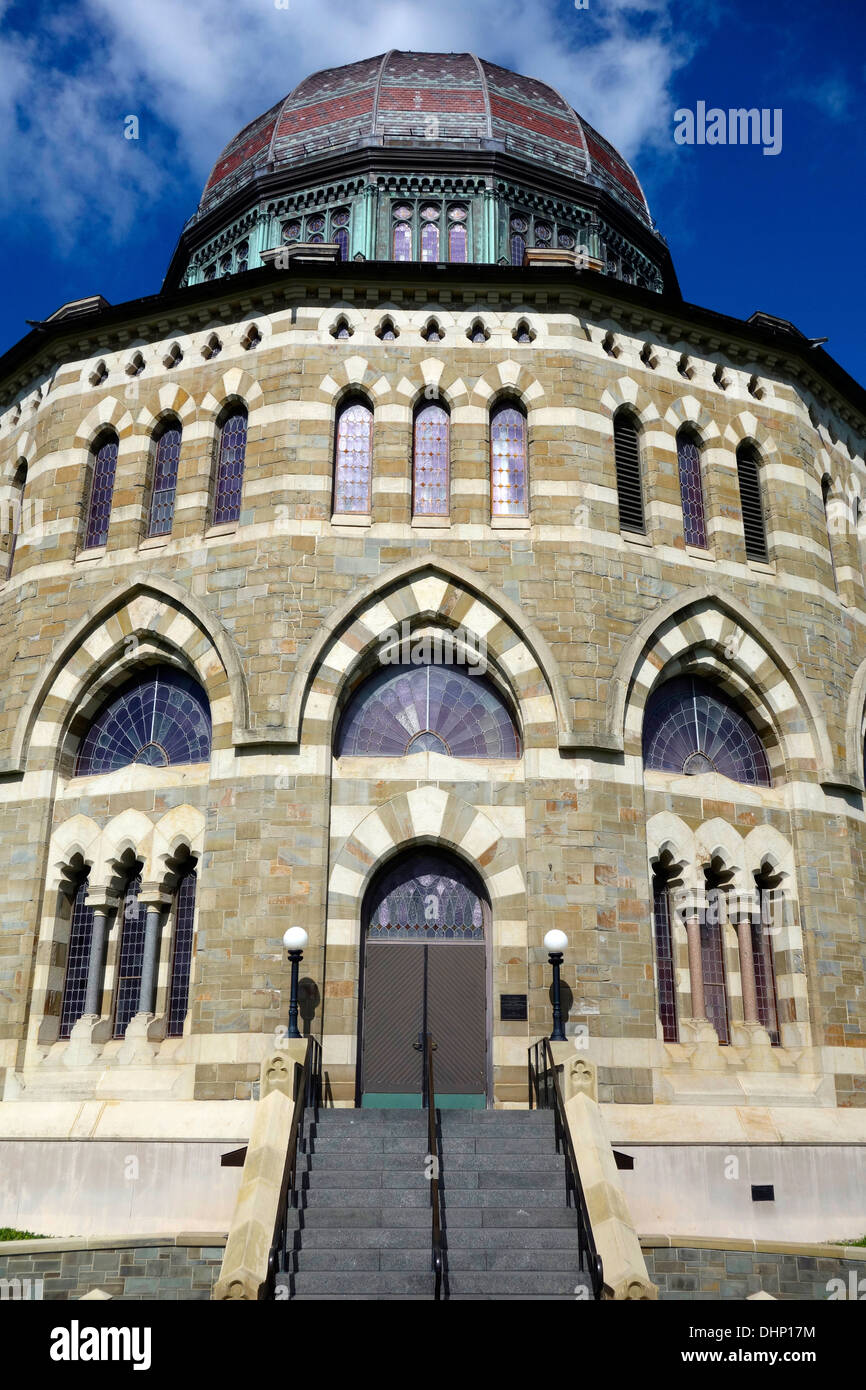 Nott memorial building at Union College in Schenectady NY Stock Photo ...
