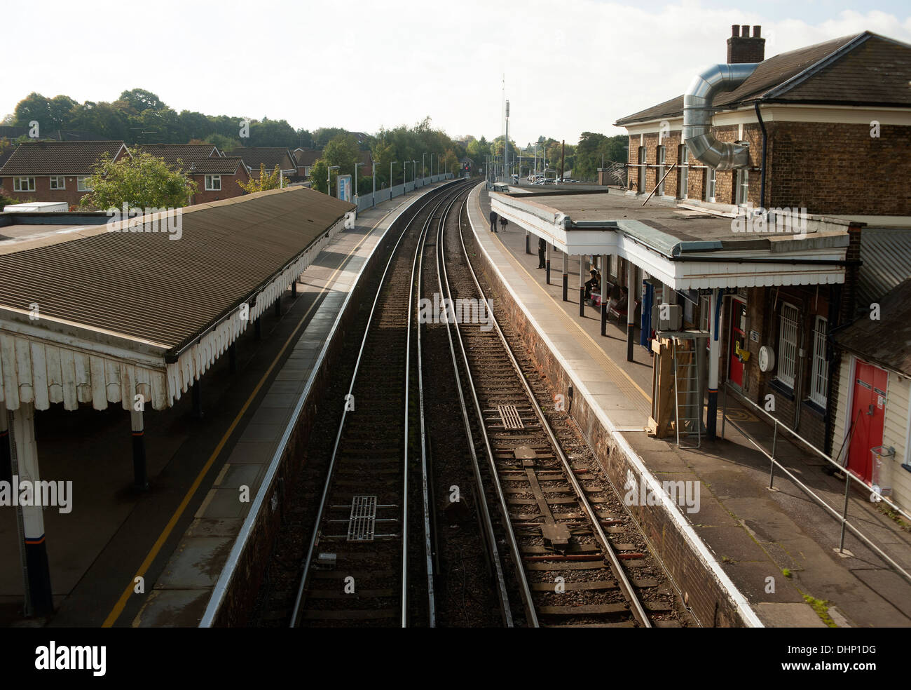 Farnham train station, Surrey, England, United Kingdom Stock Photo - Alamy