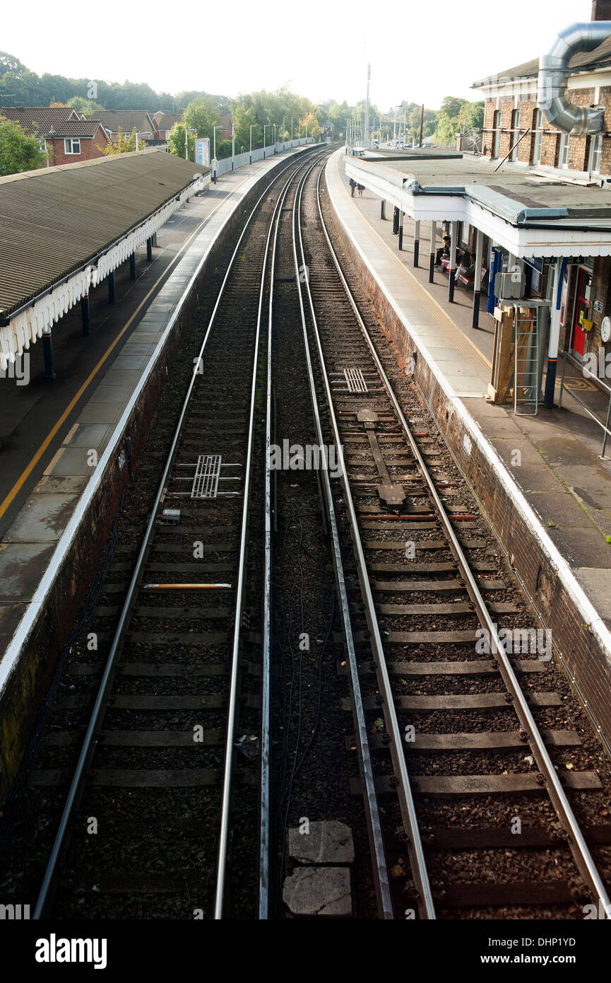 Farnham train station, Surrey, England, United Kingdom Stock Photo - Alamy