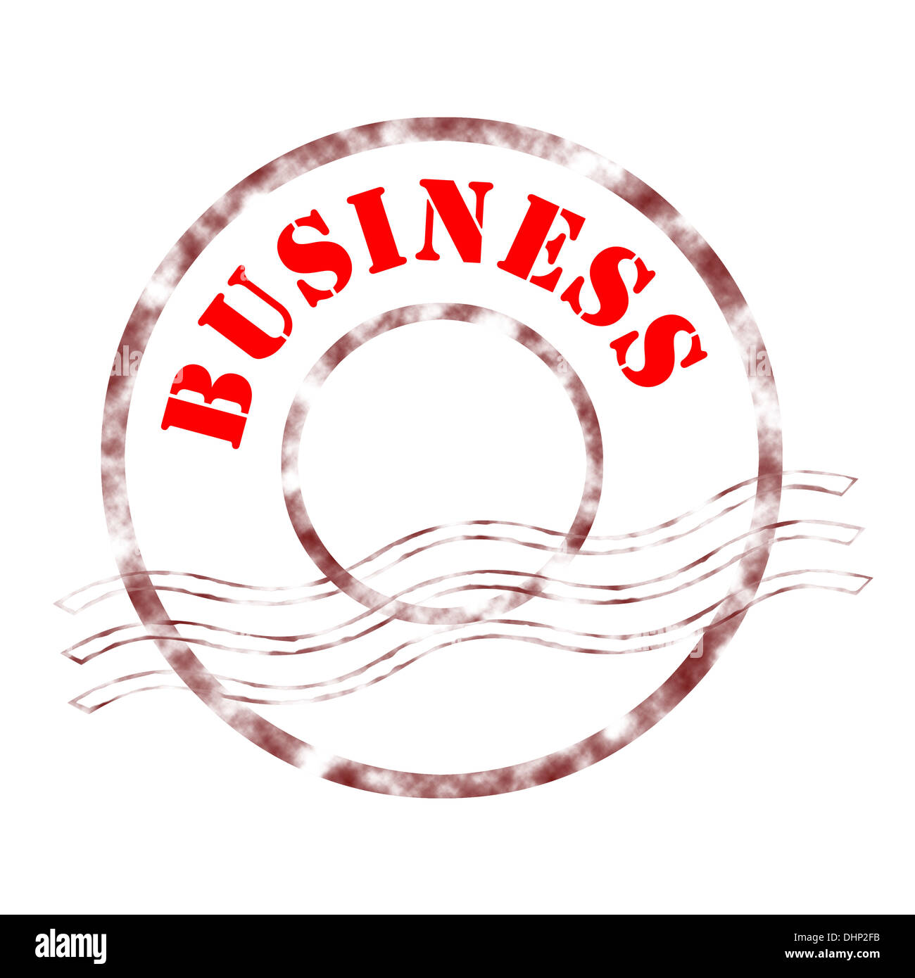 Sign business stamp labeled in red color Stock Photo - Alamy
