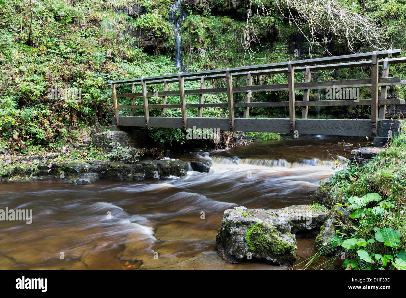 Bridge Over Ashgill Beck Below Ashgill Force on the South Tyne Trail ...