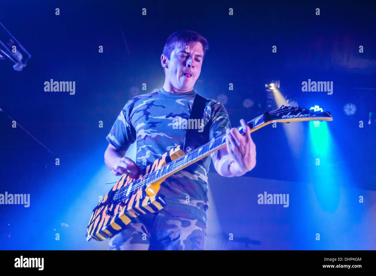 Detroit, Michigan, USA. 12th Oct, 2013. Guitarist DEREK EDWARD MILLER ...
