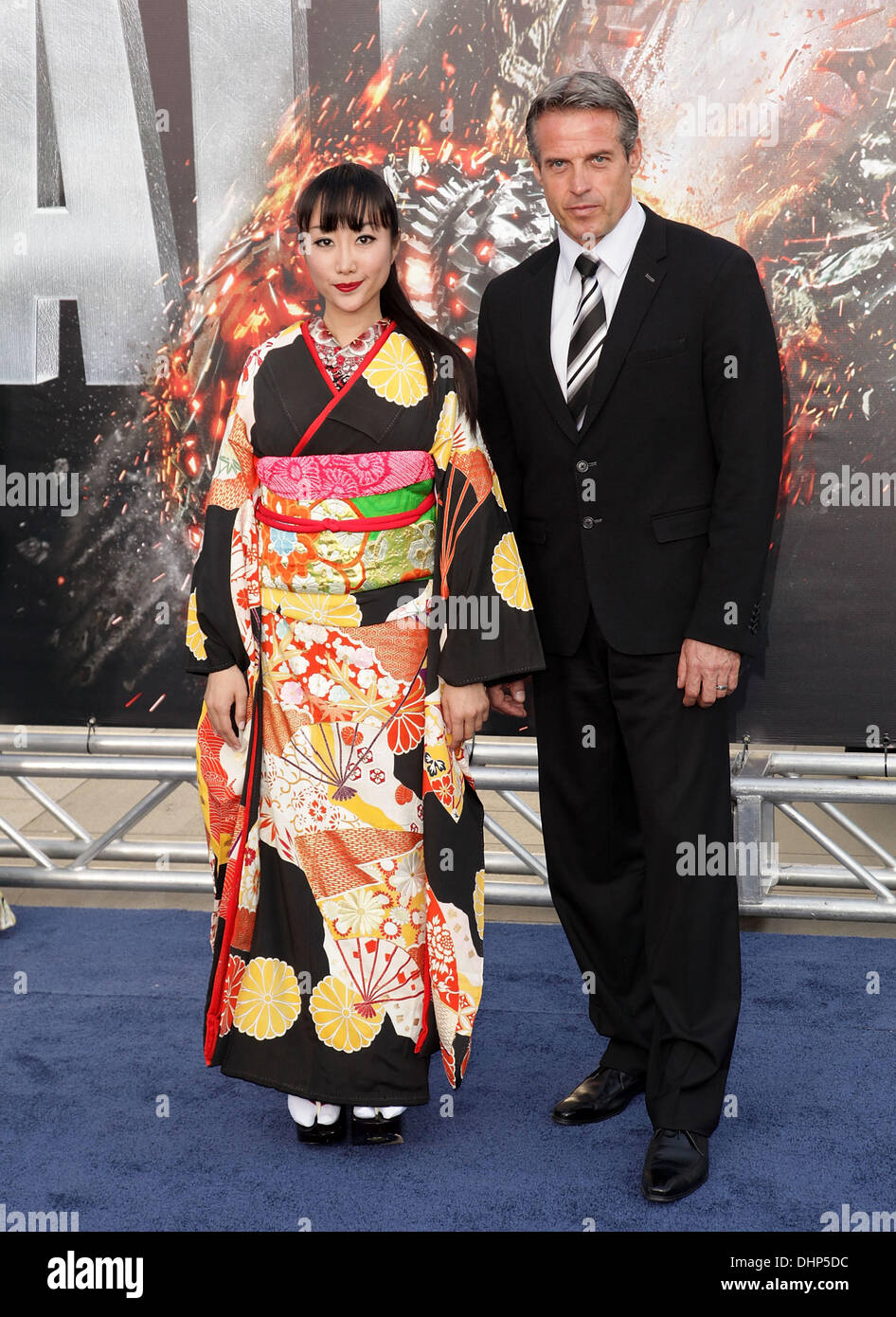 Leni Ito "Battleship" premiere at the NOKIA Theatre - arrivals at L.A ...