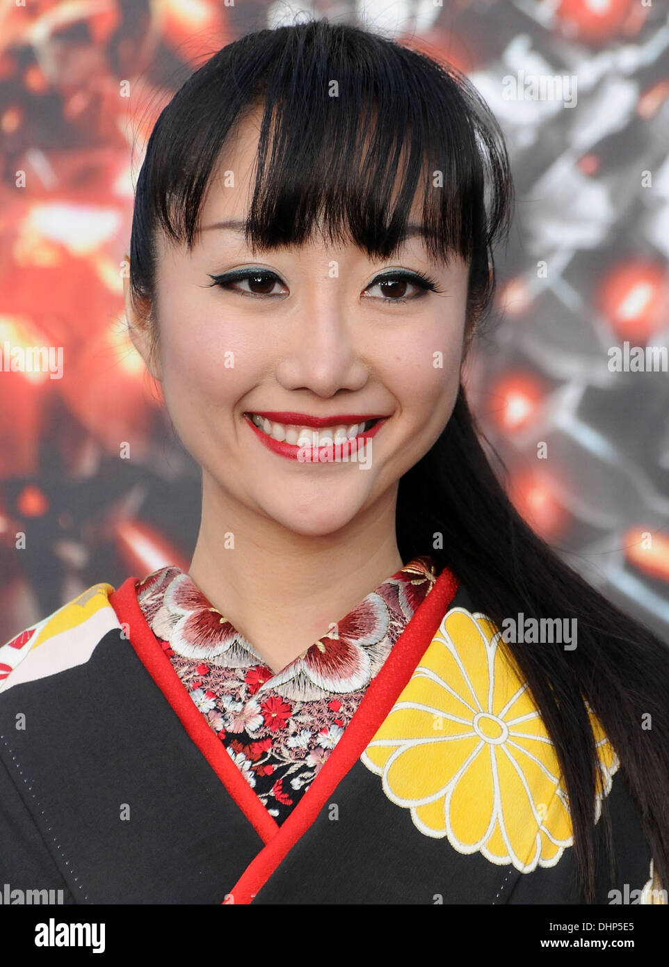 Leni Ito "Battleship" premiere at the NOKIA Theatre - arrivals at L.A ...