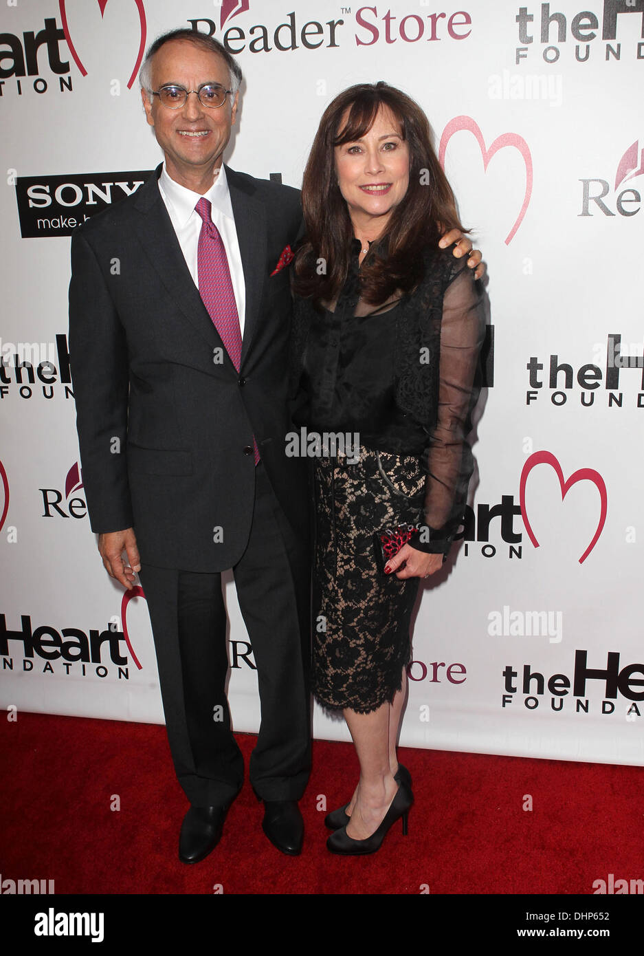 P.K Shah and Kimberly Shah The Heart Foundation Gala held at the Hollywood Palladium Los Angeles ...