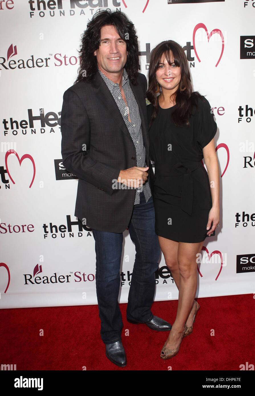 Tommy Thayer, Amber Thayer The Heart Foundation Gala held at the ...