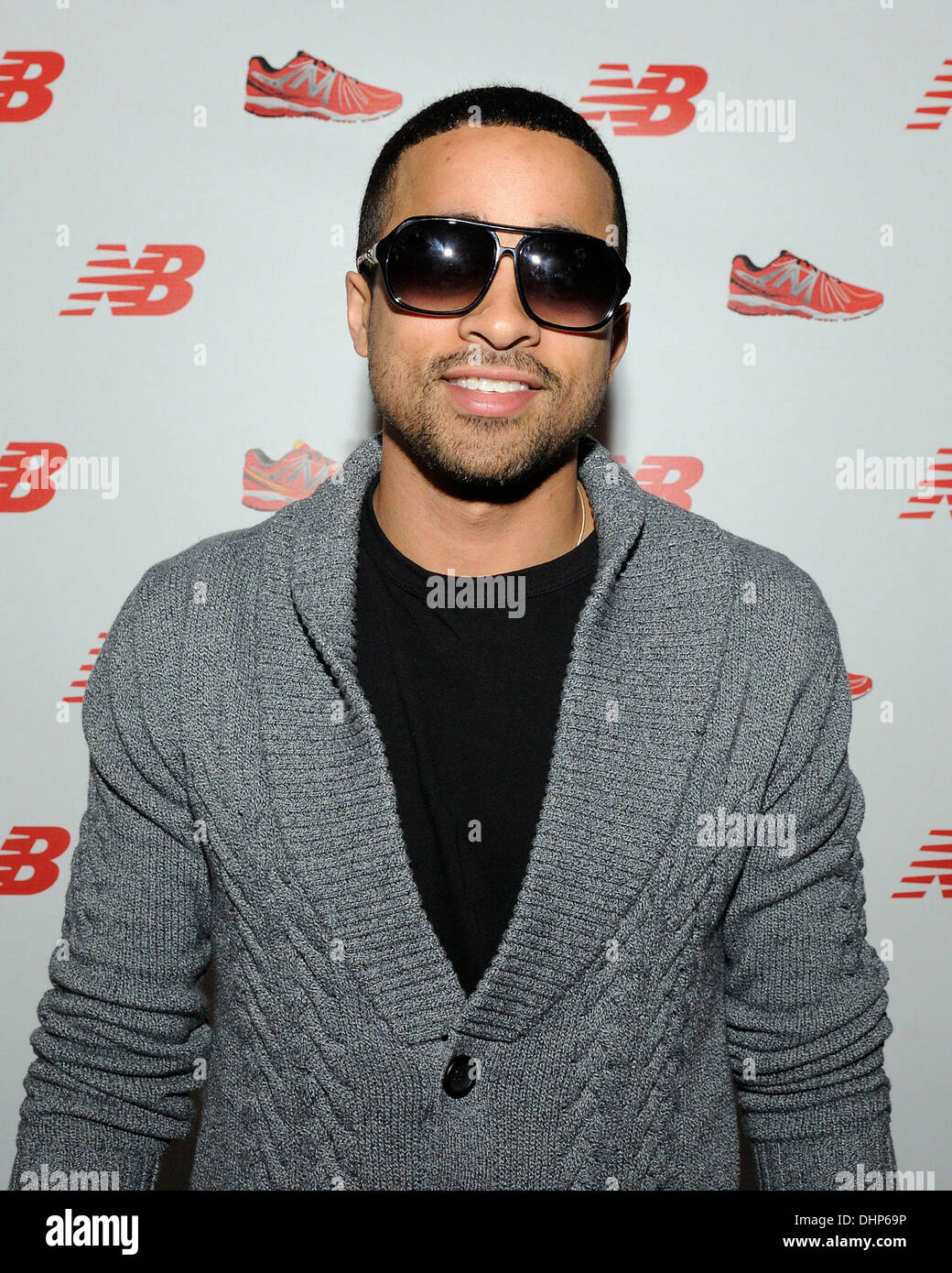 JRDN, aka Ralph Jordan Croucher, attends the preview of 'New Balance ...