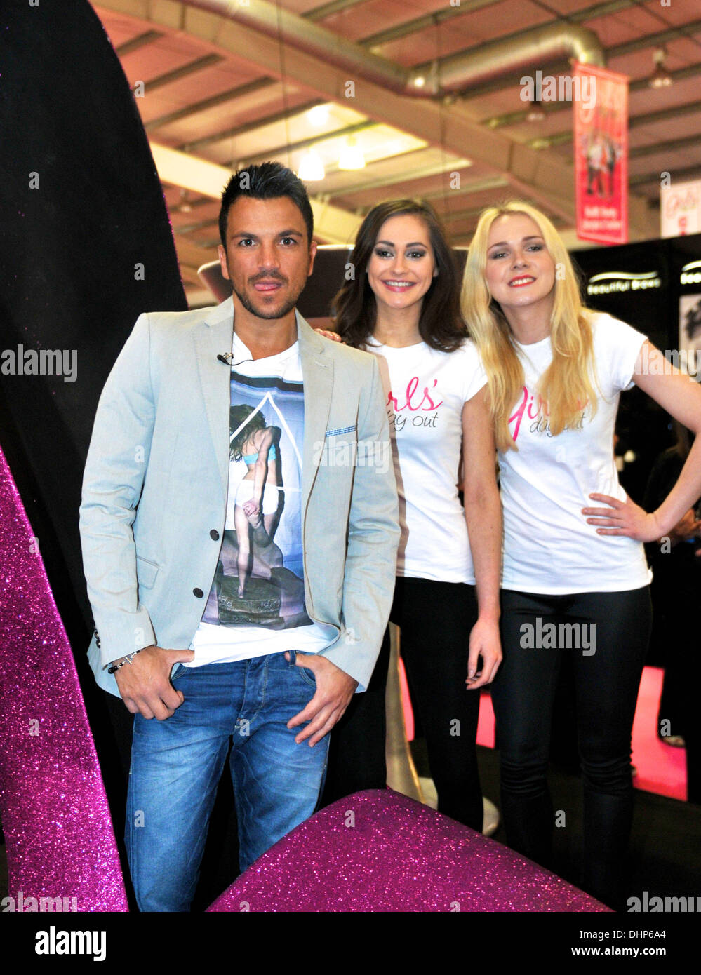 Peter Andre opens 'Girls Day Out' at the Royal Highland Showground in ...