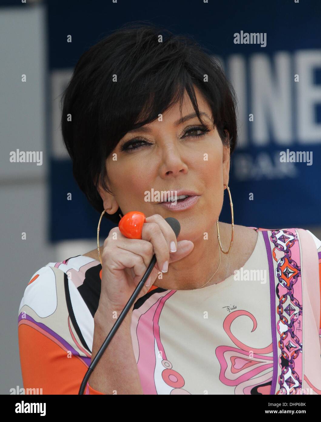 Kris Jenner Radio personality Ellen K with a Star on The Hollywood Walk ...