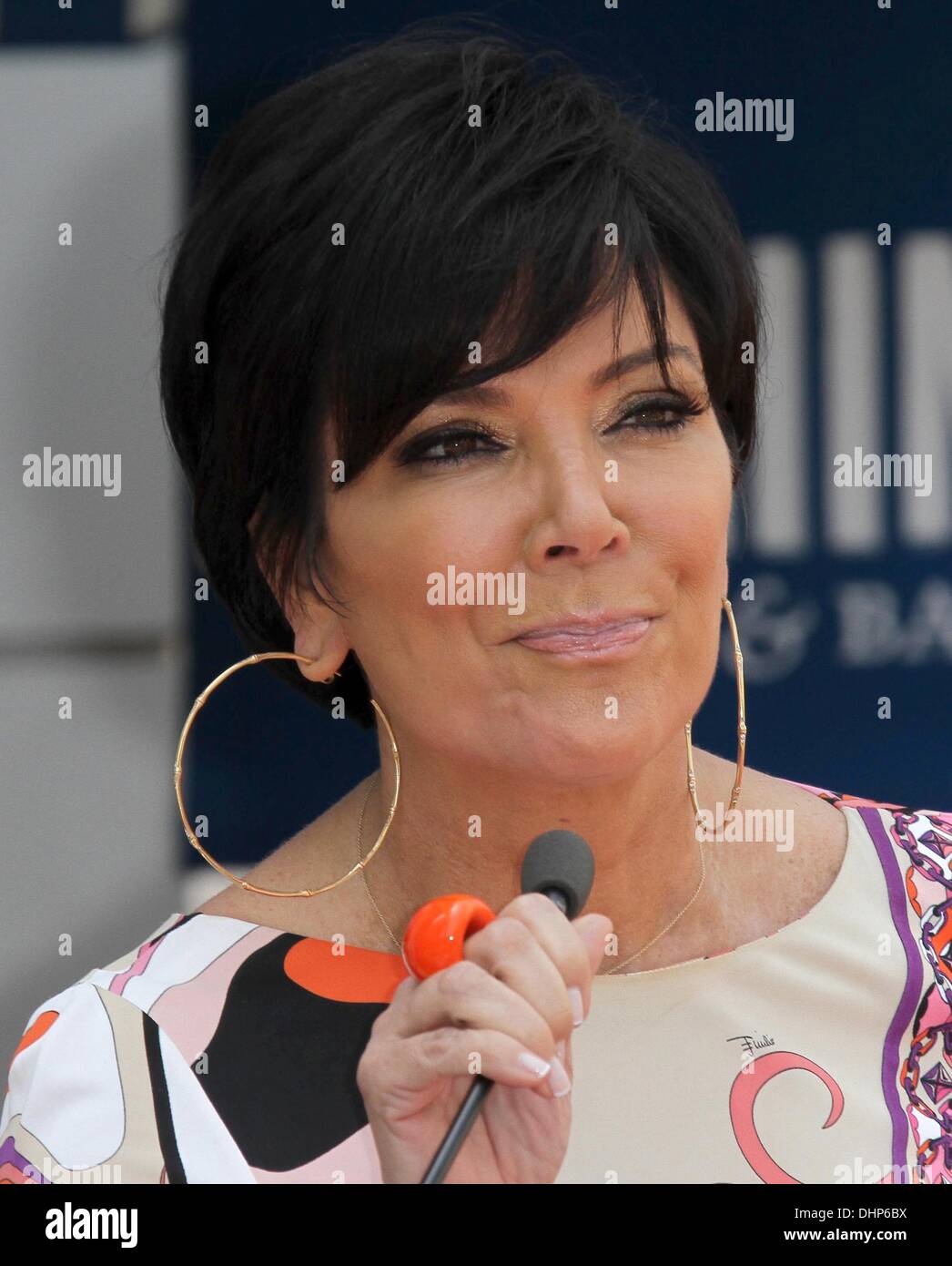 Kris Jenner Radio personality Ellen K with a Star on The Hollywood Walk ...