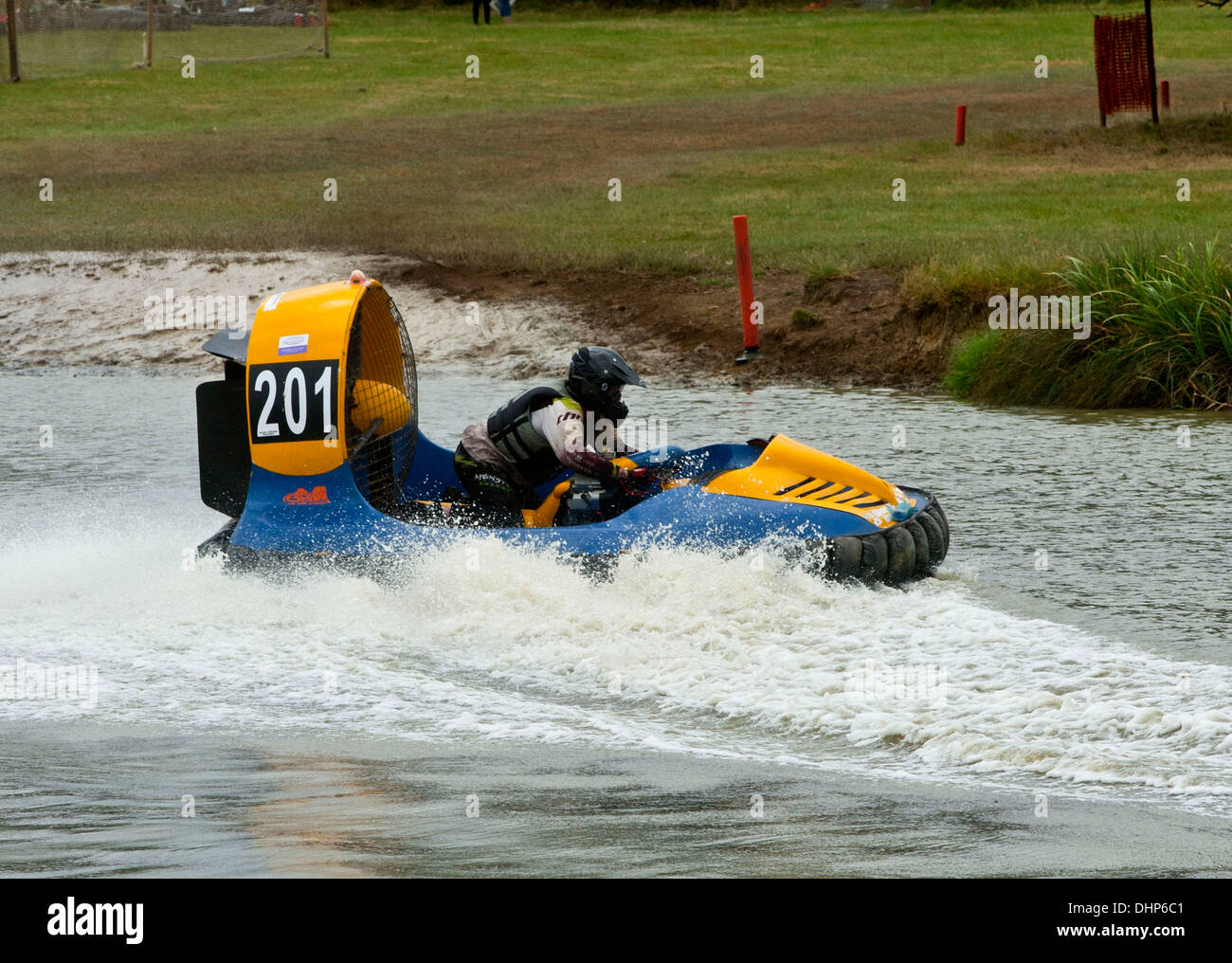 British Hovercraft Racing Championship crash race sport Claydon House ...