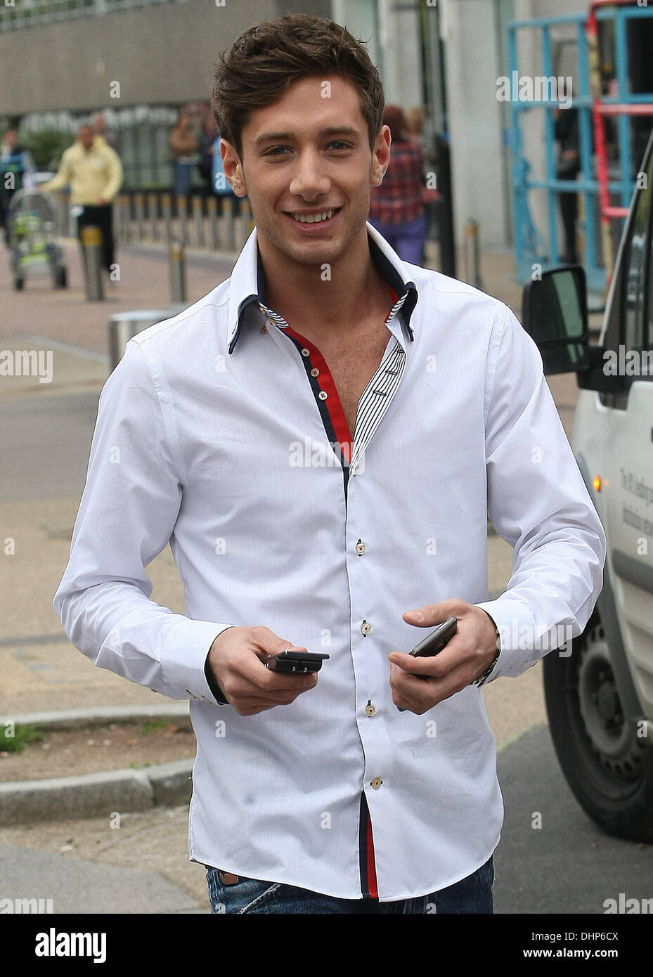 Billy George Celebrities outside the ITV studios London, England - 11. ...