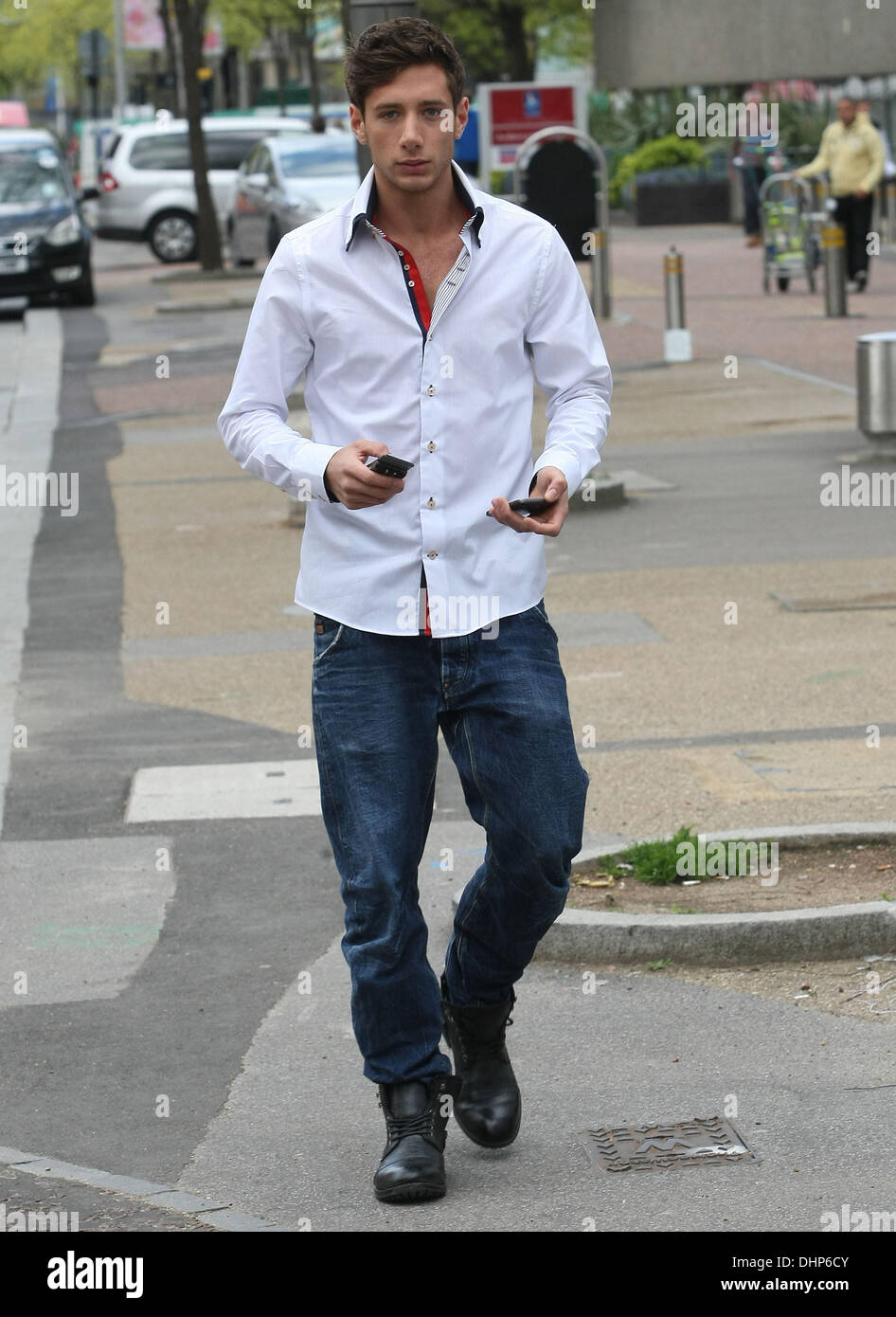 Billy George Celebrities outside the ITV studios London, England - 11. ...