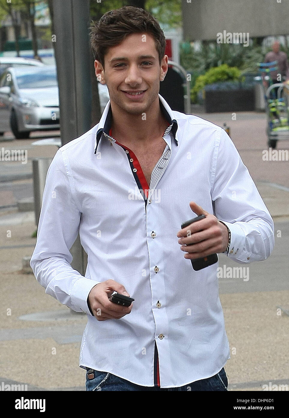 Billy George Celebrities outside the ITV studios London, England - 11. ...