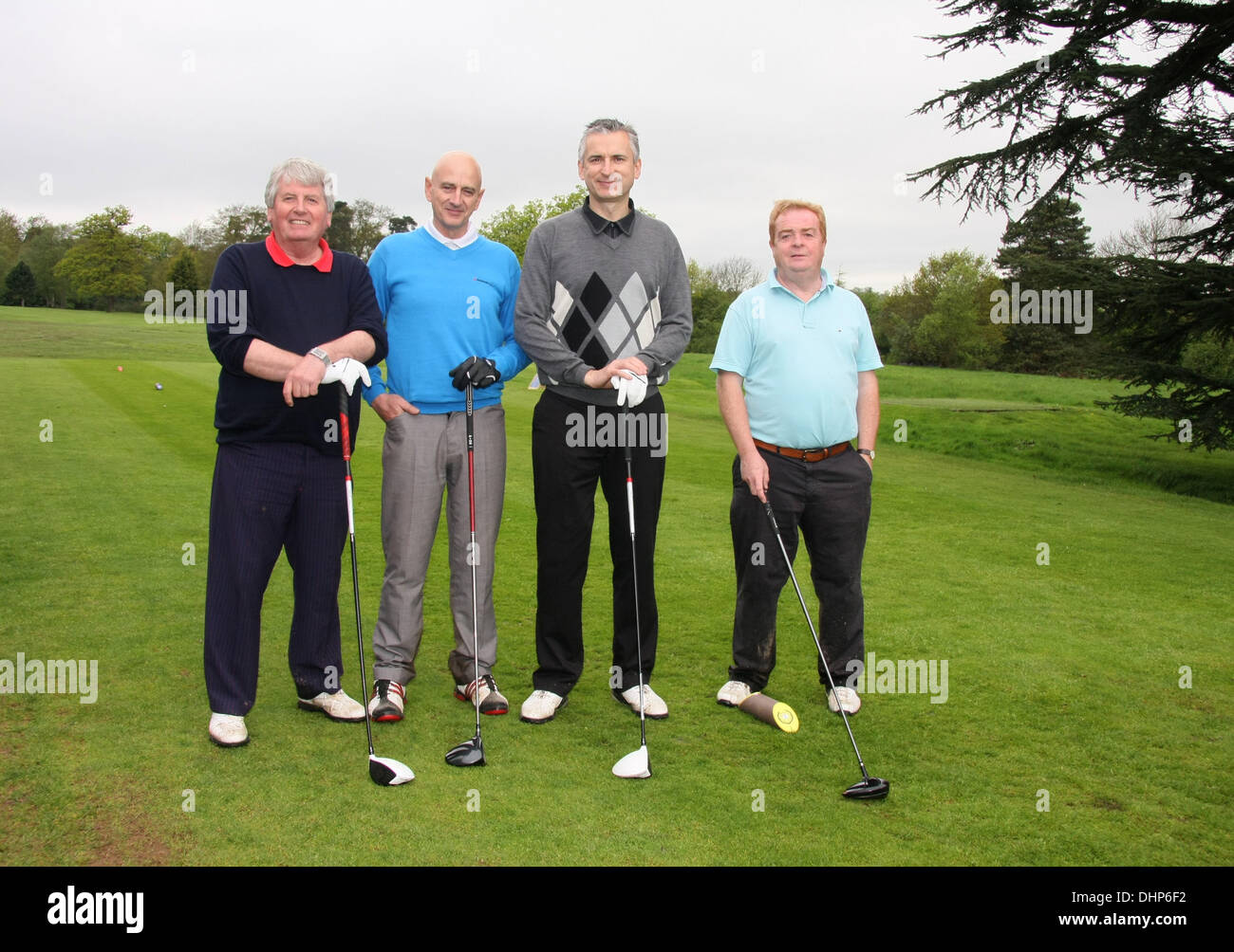 Alan Smith and his team The Celebrities Guild of GB: Celebrity AM Golf ...