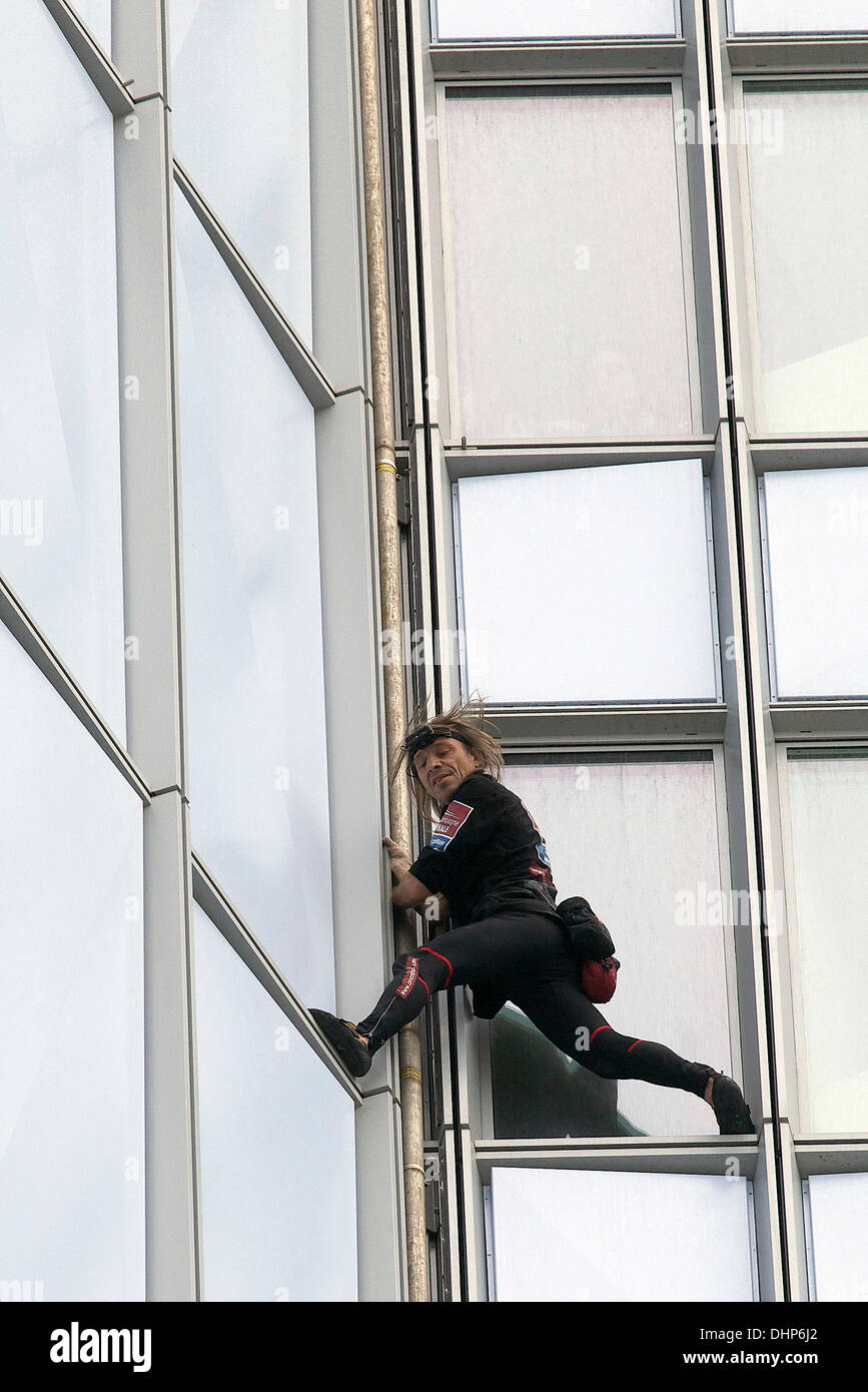 Alain Robert also known as the 'The French Spiderman' climbed the ...