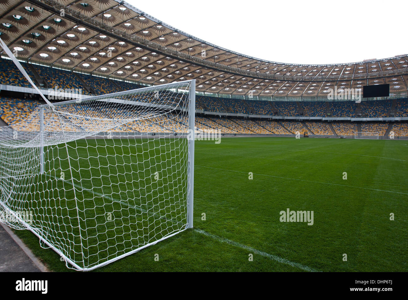 Olympiisky Republican Stadium (Central Stadium)in Ukraine`s capital ...
