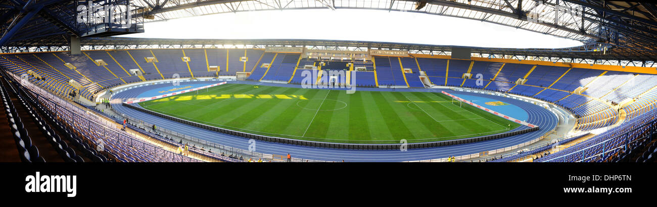 Olympiisky Republican Stadium (Central Stadium)in Ukraine`s capital ...
