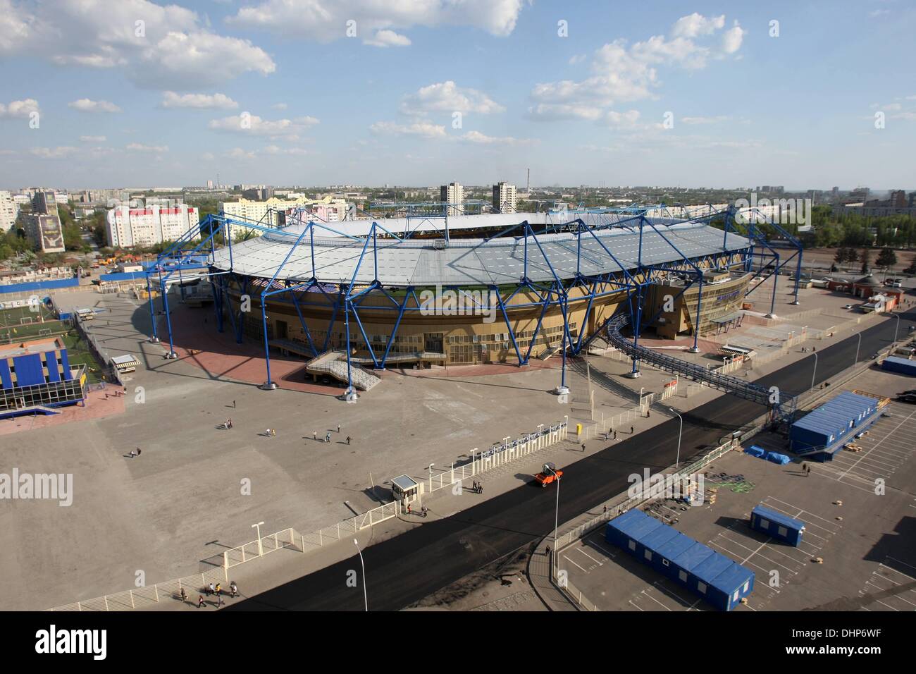 Aerial View Host city for UEFA Euro 1012 - Metalist Stadium - FC ...