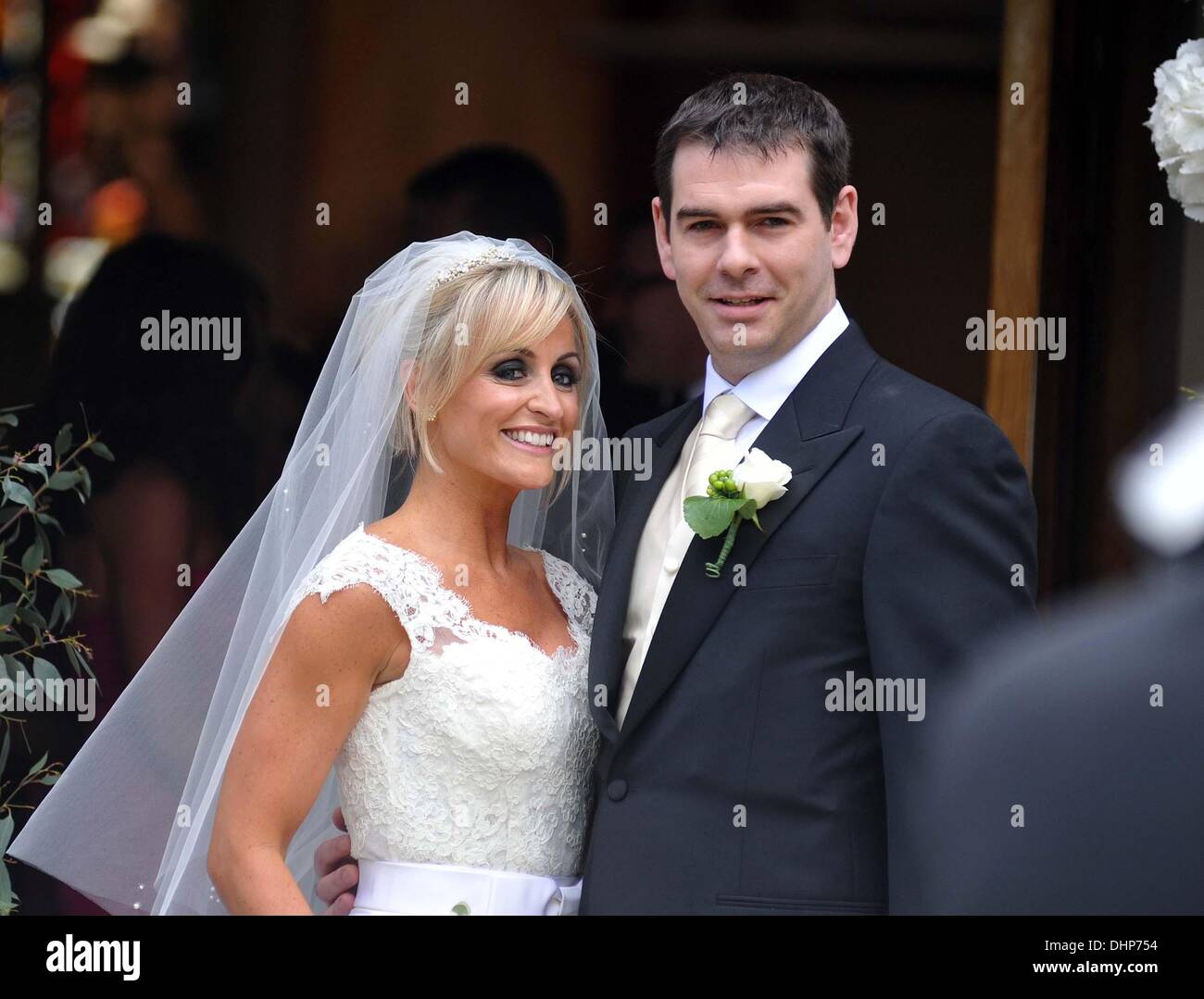 Karen Woods and Sean Quinn Jr get married in a ceremony at St Mochtas ...