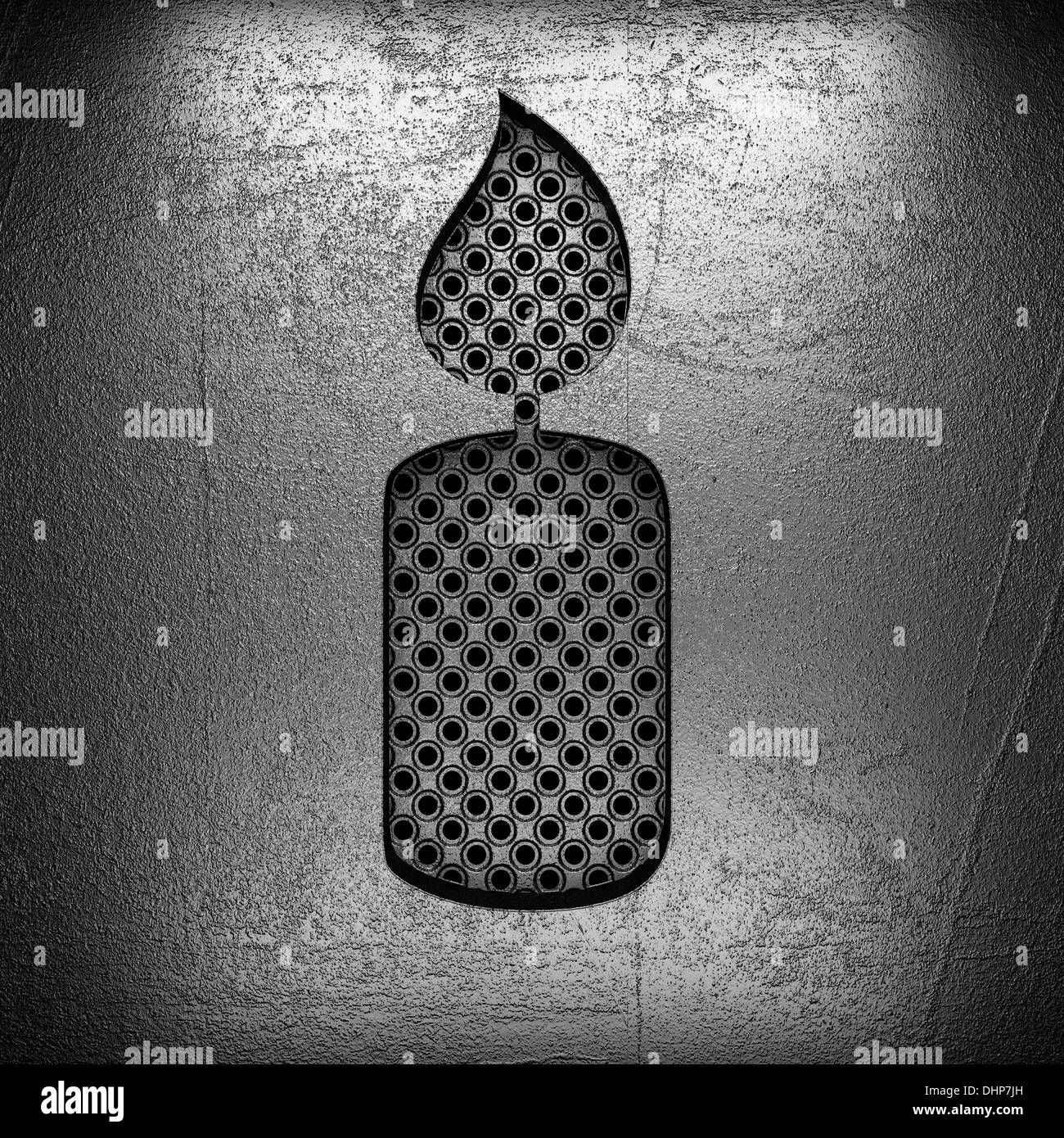 Perforated pattern Black and White Stock Photos & Images - Alamy