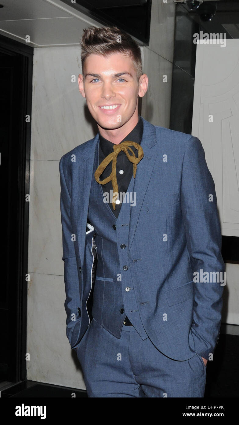 Kieron Richardson David Gest and Patsy Palmer joint birthday party at ...