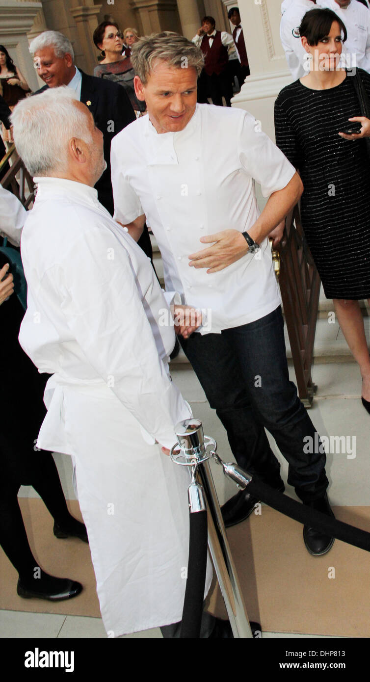 Gordon Ramsay and Guy Savoy International culinary icons gather at ...