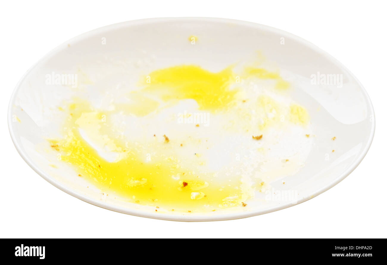 Messy plate Cut Out Stock Images & Pictures - Alamy