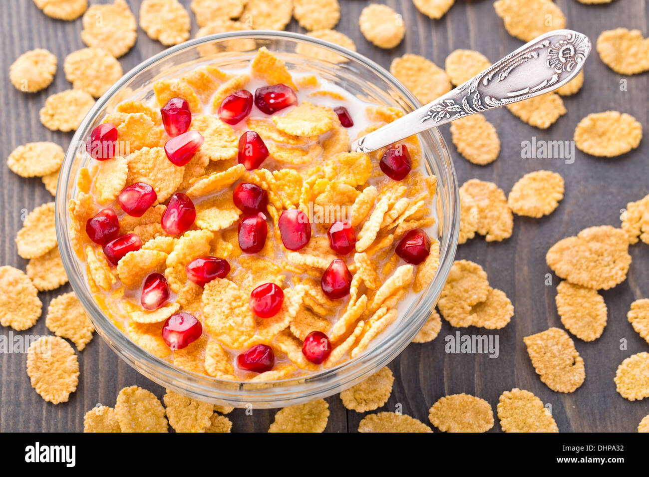 Sugar coated corn flakes hi-res stock photography and images - Alamy