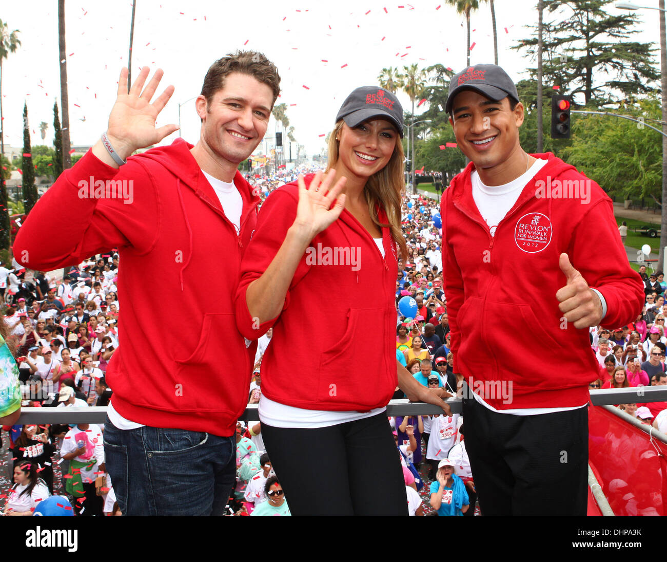 Matthew Morrison, Stacy Keibler and Mario Lopez 19th Annual EIF Revlon ...