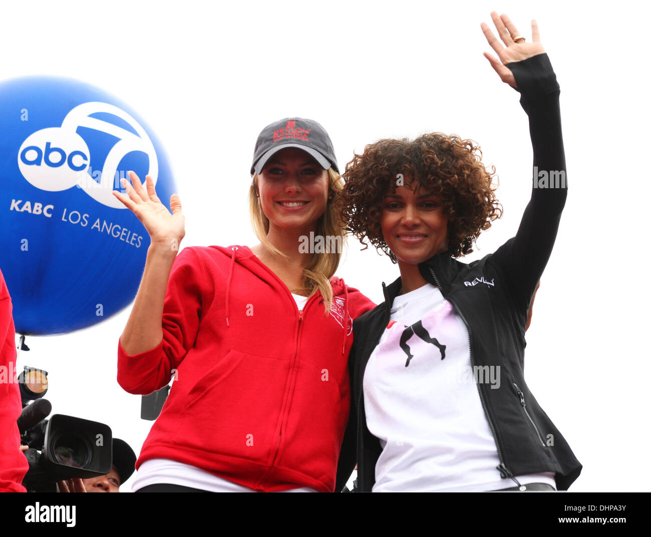 Stacy Keibler and Halle Berry 19th Annual EIF Revlon Run Walk for women ...