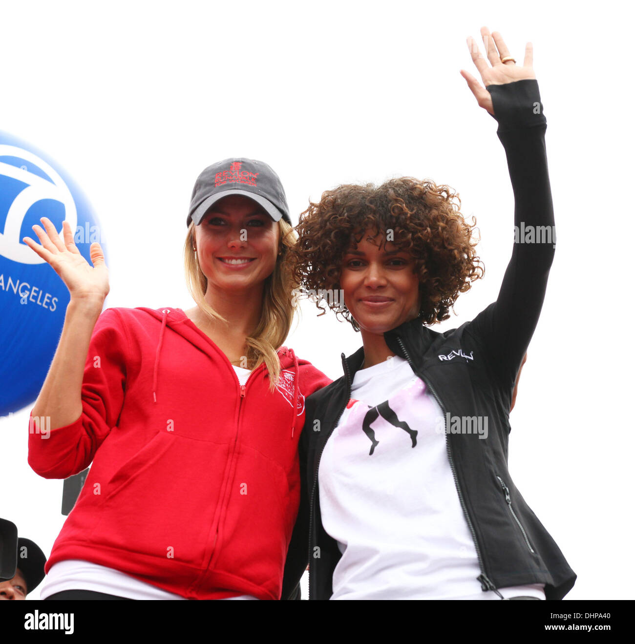 Stacy Keibler and Halle Berry 19th Annual EIF Revlon Run Walk for women ...