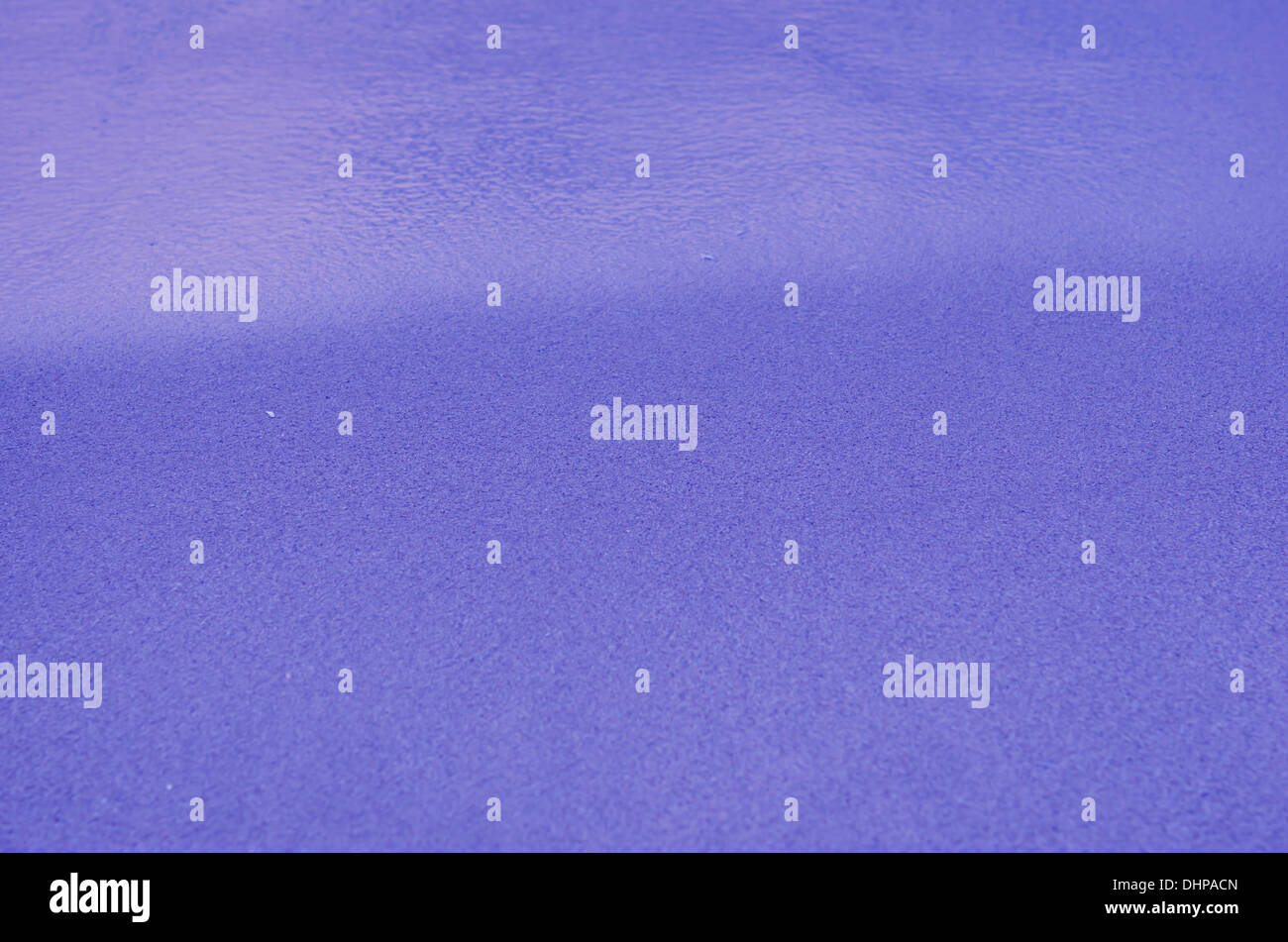 Blue Sandy beach background. Detailed sand texture and water . Top view ...