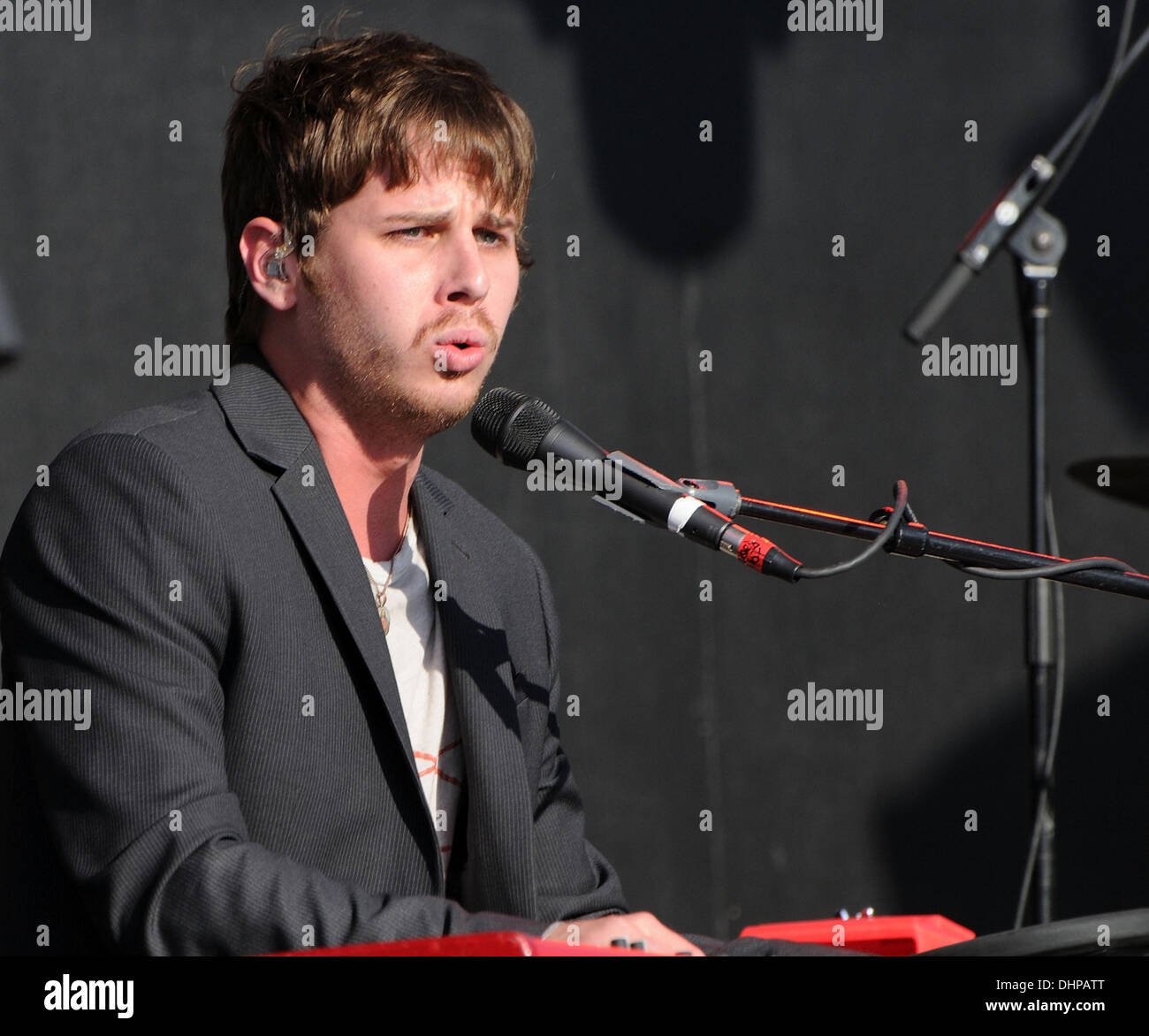 Mark foster of foster the people band hi-res stock photography and ...
