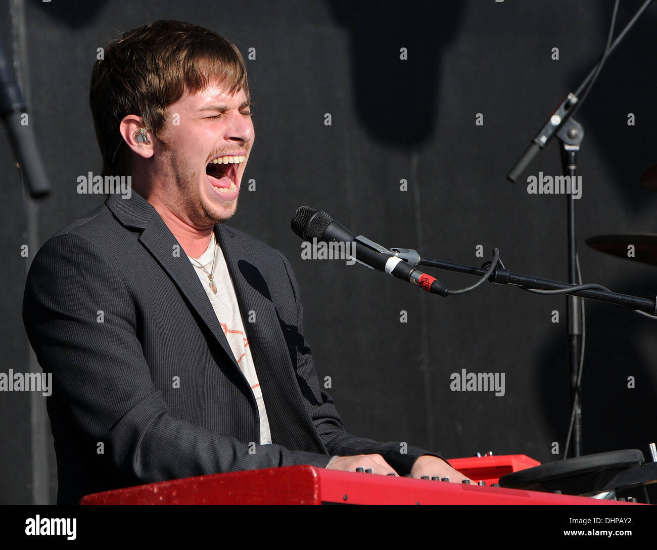 Mark foster of foster the people band hi-res stock photography and ...