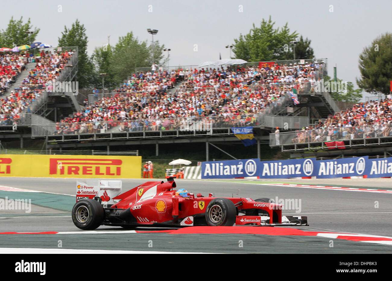 Fernando Alonso Formula One 2012 season - F1 Spanish Grand Prix - held ...