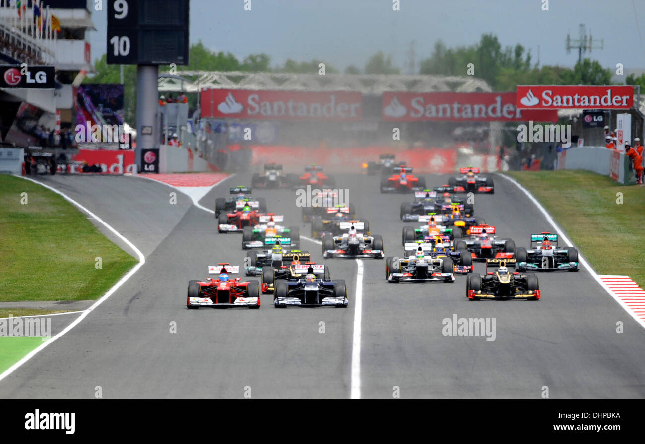 Atmosphere Formula One 2012 season - F1 Spanish Grand Prix - held at ...