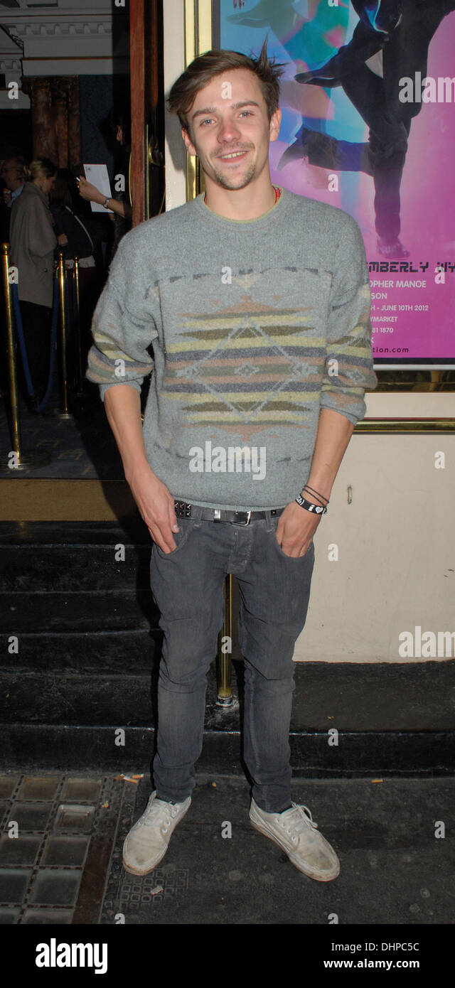Max Milner attending Revolution Gala Night held at The Theatre Royal ...