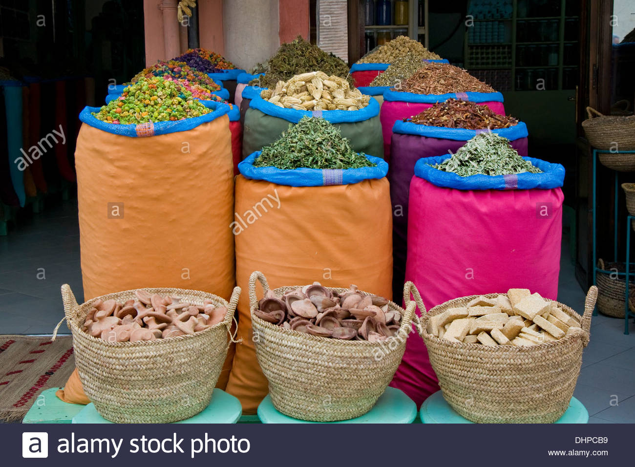 Morocco Spices Stock Photos & Morocco Spices Stock Images - Alamy
