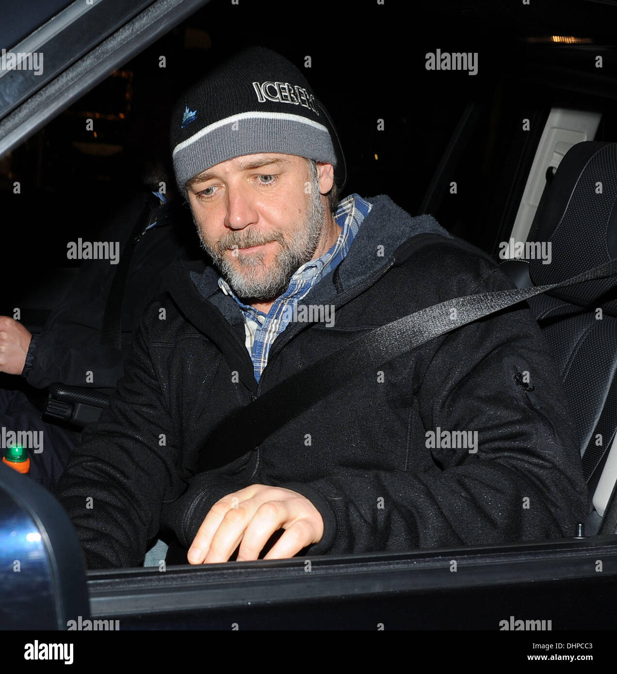 Russell Crowe On Set Beard